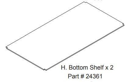 Shelf | Delta Children Parts