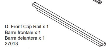 Front Cap Rail (a) | Delta Children Parts