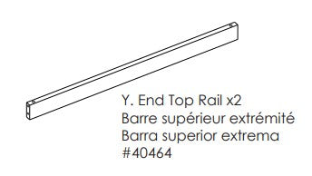 End Top Rail | Delta Children Parts