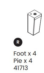 Foot | Delta Children Parts