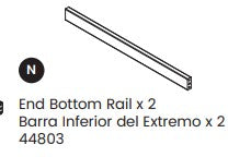End Bottom Rail | Delta Children Parts