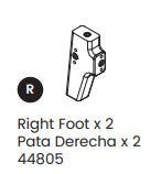 Right Foot | Delta Children Parts