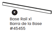 Base Rail | Delta Children Parts