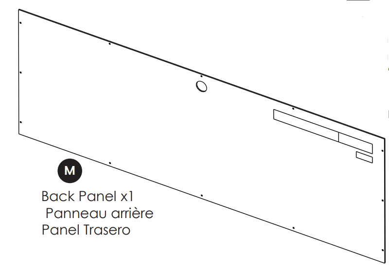Back Panel | Delta Children Parts