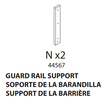 Guard Rail Support | Delta Children Parts