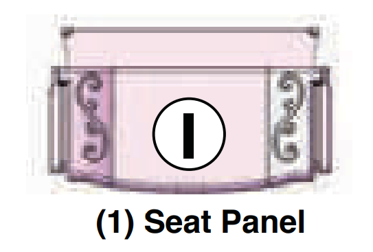 Bench Seat Panel | Delta Children Parts