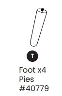 Foot | Delta Children Parts